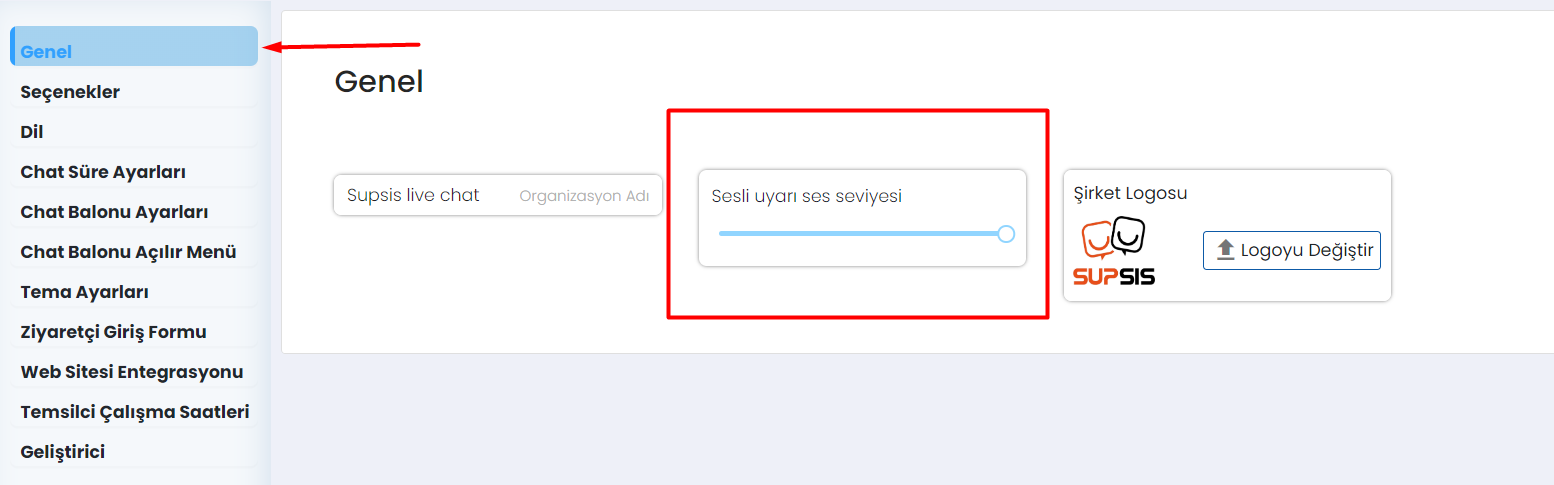 Bildirim Sesleri - Supsis - Documentation
